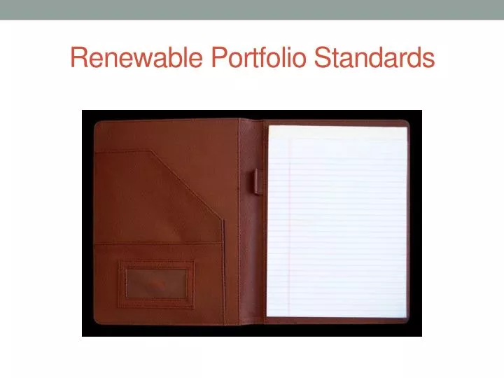 PPT - Renewable Portfolio Standards PowerPoint Presentation, free ...