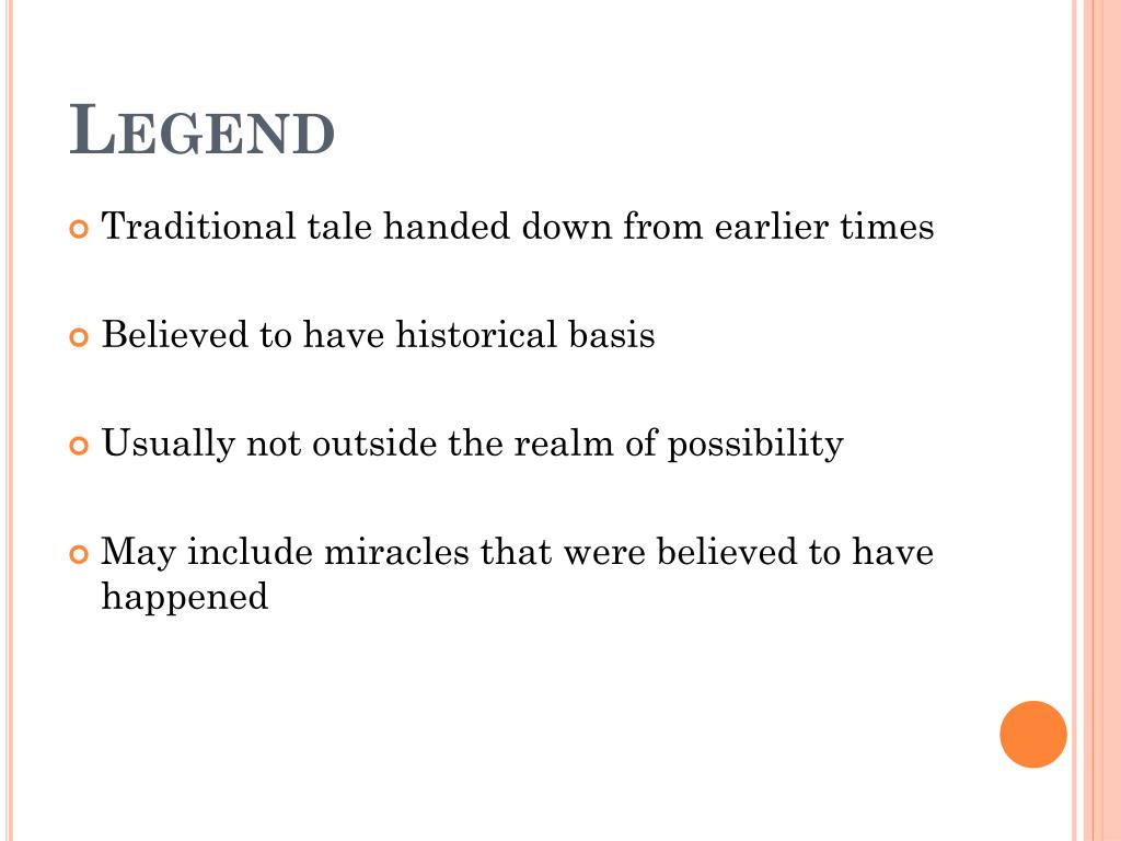 PPT - Fables, Legends, and Tall Tales: A Review PowerPoint Presentation ...