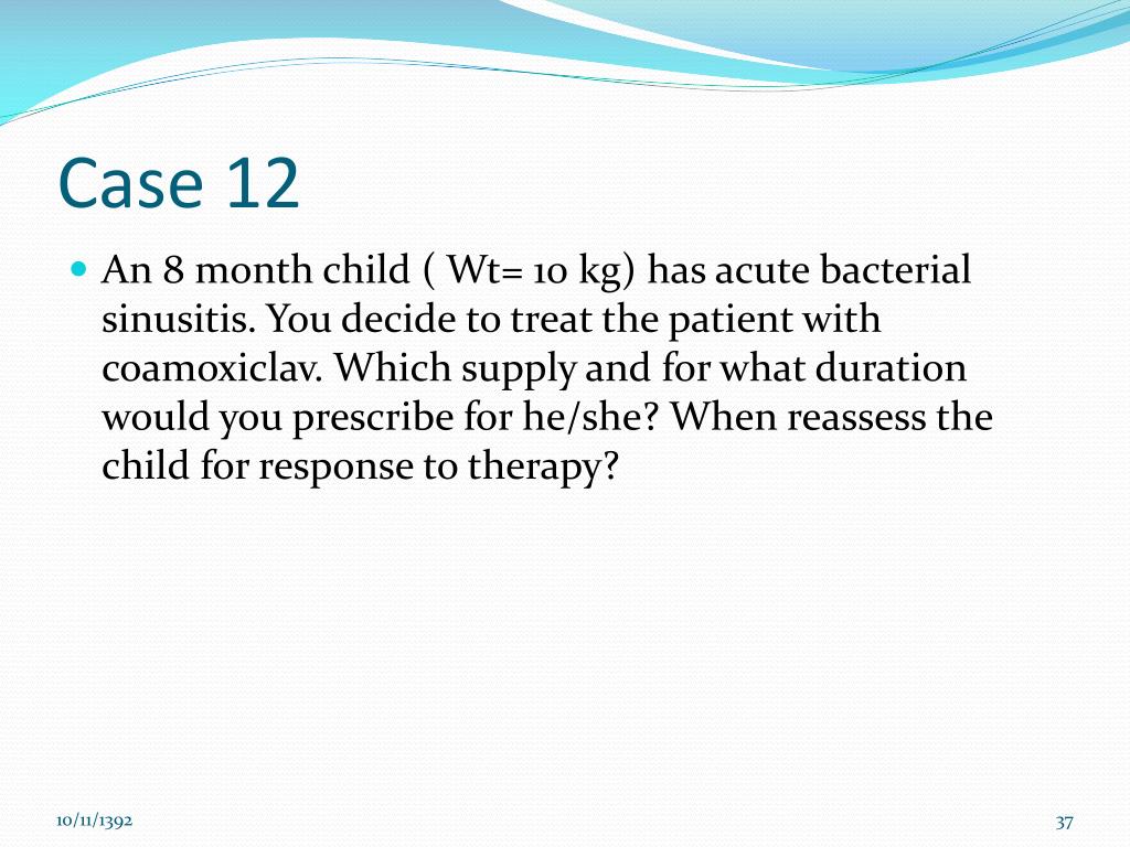 PPT - Management of Acute Bacterial Sinusitis in Children PowerPoint ...