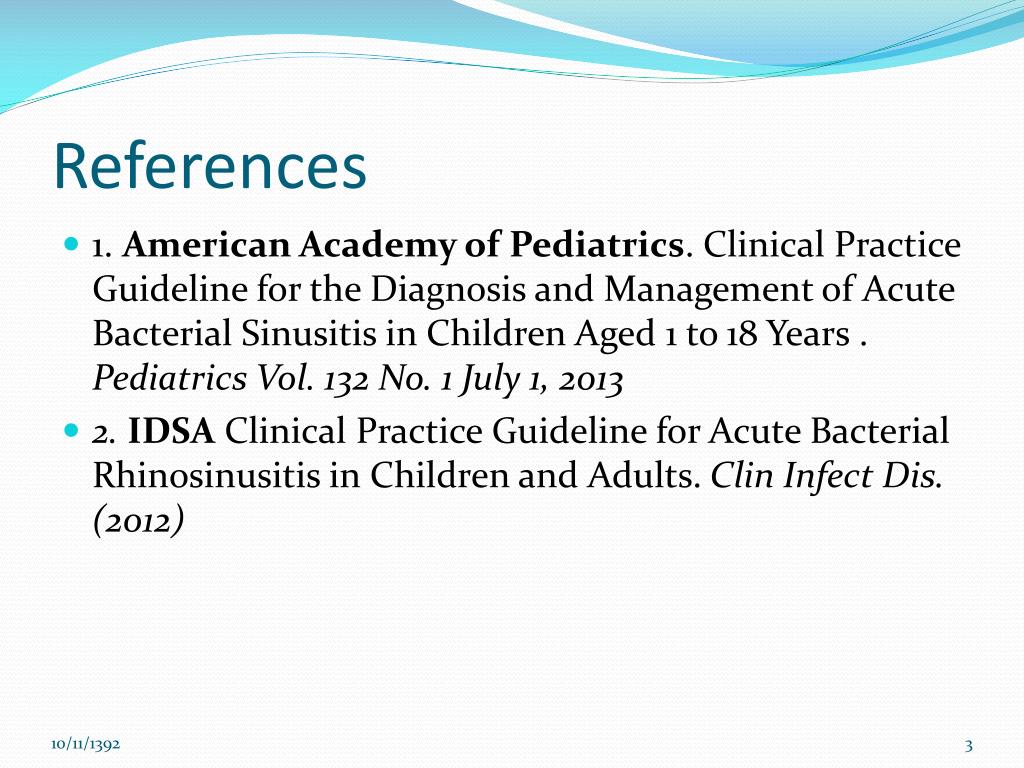 PPT - Management of Acute Bacterial Sinusitis in Children PowerPoint ...