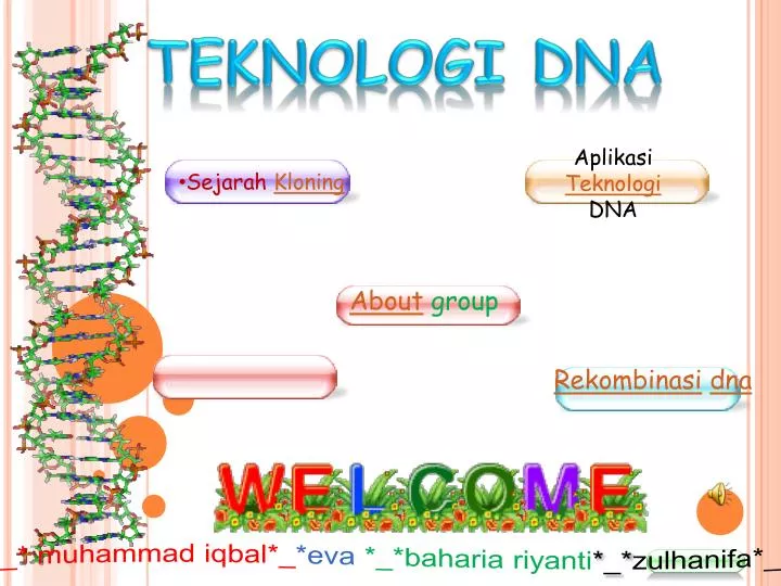 PPT - TEKNOLOGI DNA PowerPoint Presentation, free download - ID:2185783