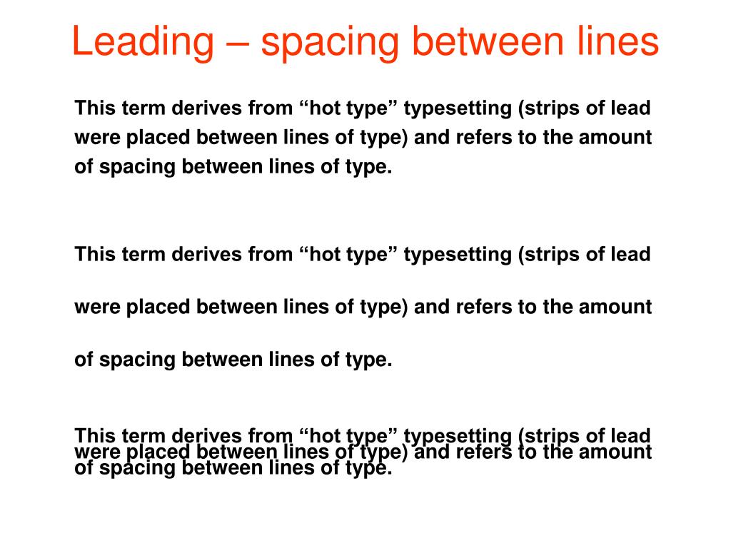 PPT - Designing With Type part 2 PowerPoint Presentation, free download ...