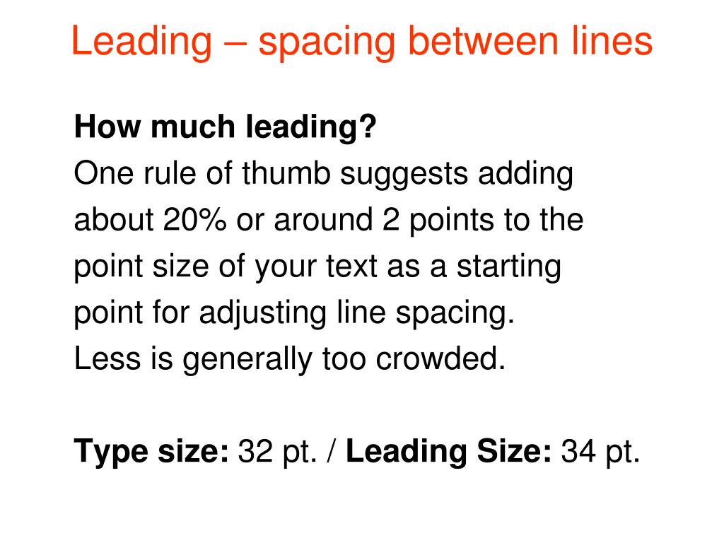 PPT - Designing With Type part 2 PowerPoint Presentation, free download ...