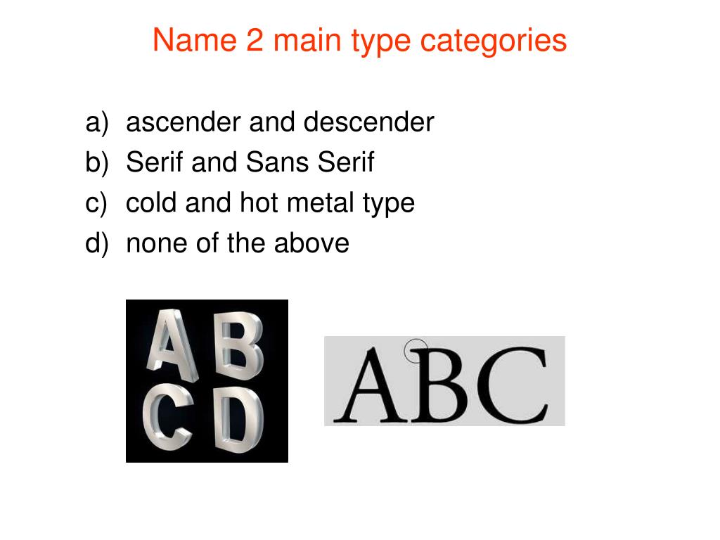 PPT - Designing With Type part 2 PowerPoint Presentation, free download ...