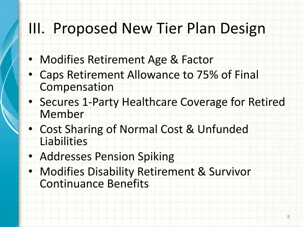 PPT - PENSION REFORM: LACERS TIER II Presentation to Labor ...