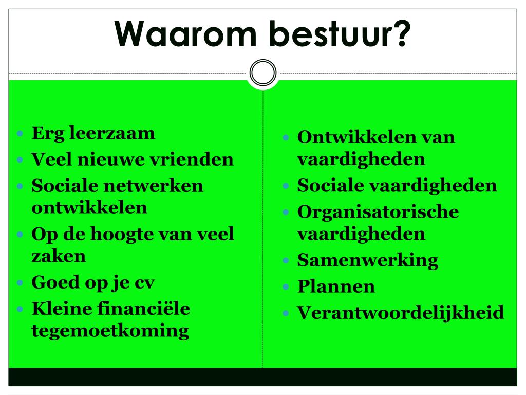 PPT - Zoektocht nieuw bestuur PowerPoint Presentation, free download ...