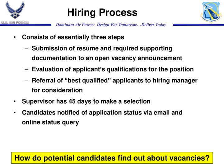 PPT - Federal Hiring Process PowerPoint Presentation - ID:2186991