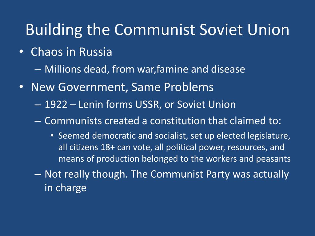 PPT - Revolution and Civil War in Russia PowerPoint Presentation, free ...