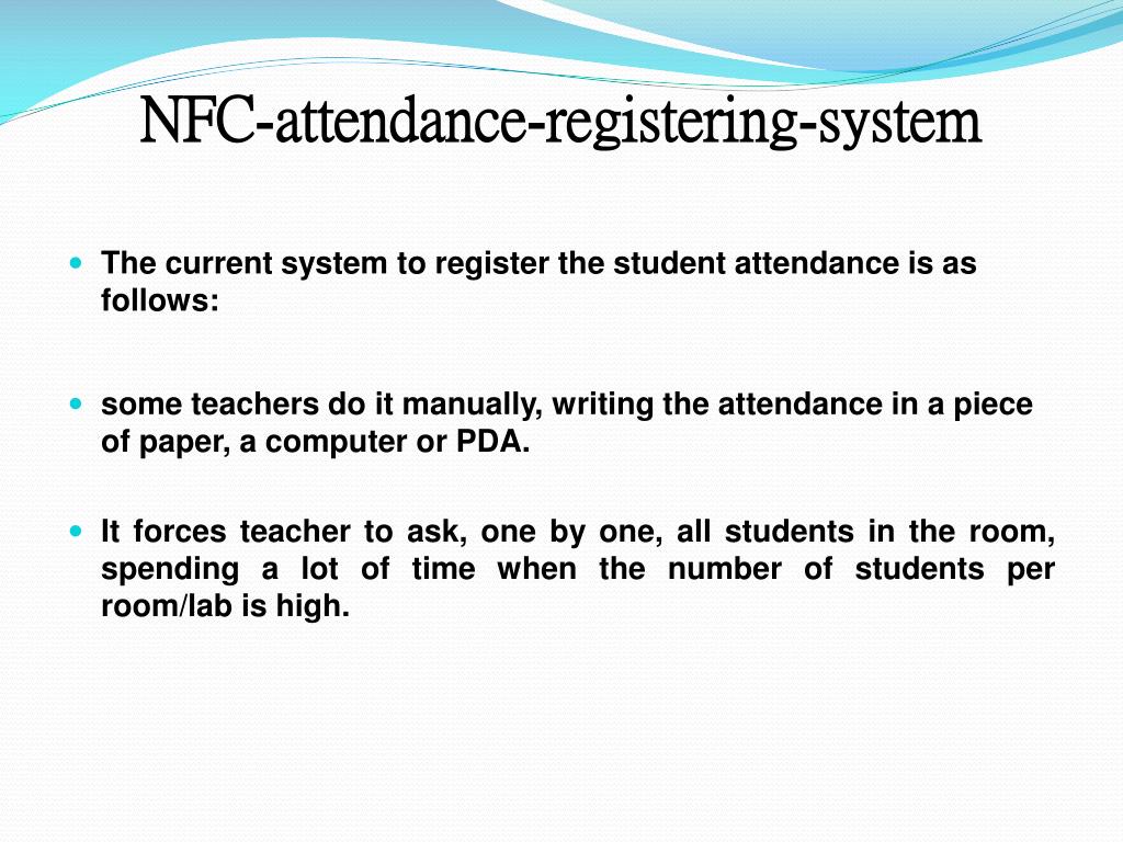 PPT - The Smart University experience: A NFC-based ubiquitous ...