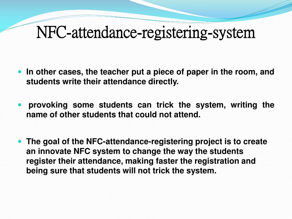 PPT - The Smart University experience: A NFC-based ubiquitous ...