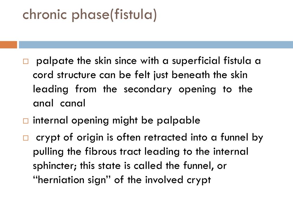 PPT - Perianal suppuration anal abscess-fistula PowerPoint Presentation ...