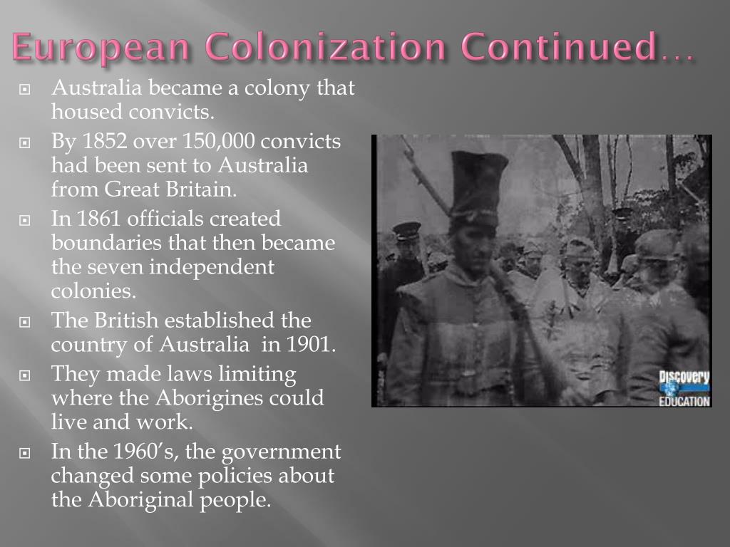 PPT - Australia : The clash of Aboriginal & European culture PowerPoint ...