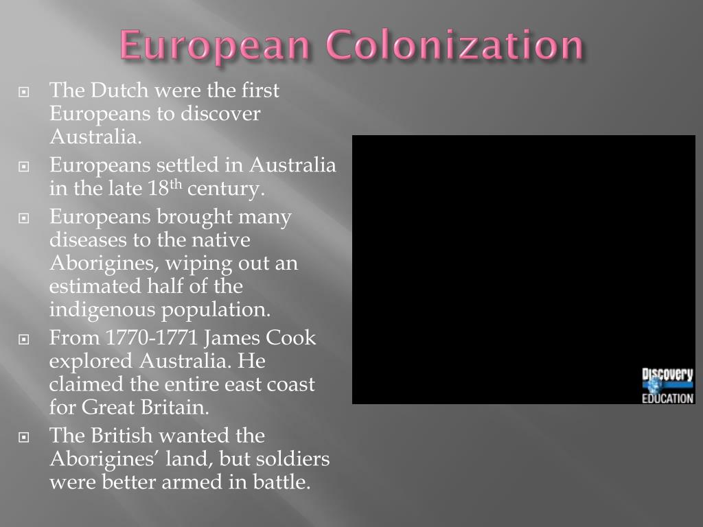 PPT - Australia : The clash of Aboriginal & European culture PowerPoint ...