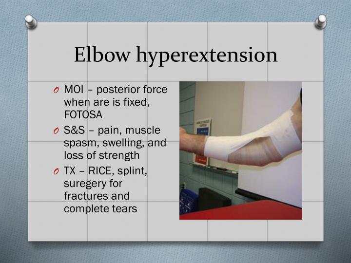 PPT - Elbow Injuries PowerPoint Presentation - ID:2188505