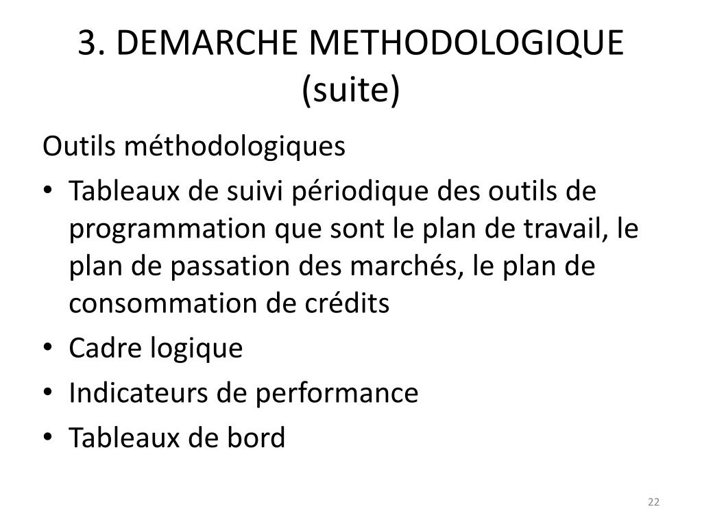 PPT - GUIDE METHODOLOGIQUE DE SUIVI ET EVALUATION DES POLITIQUES ...