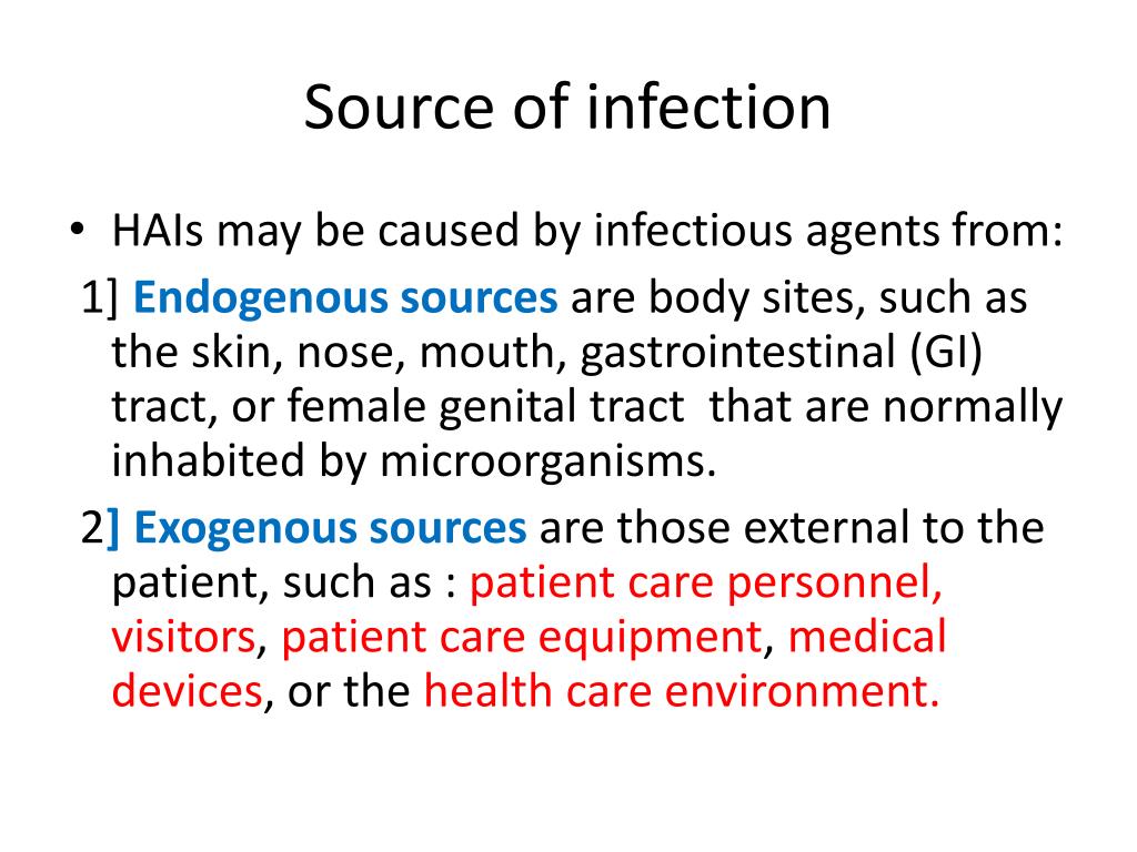 PPT - Health Care-associated Infection (HCAI) PowerPoint Presentation ...
