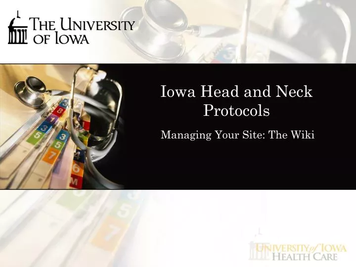 PPT - Iowa Head and Neck Protocols PowerPoint Presentation, free ...