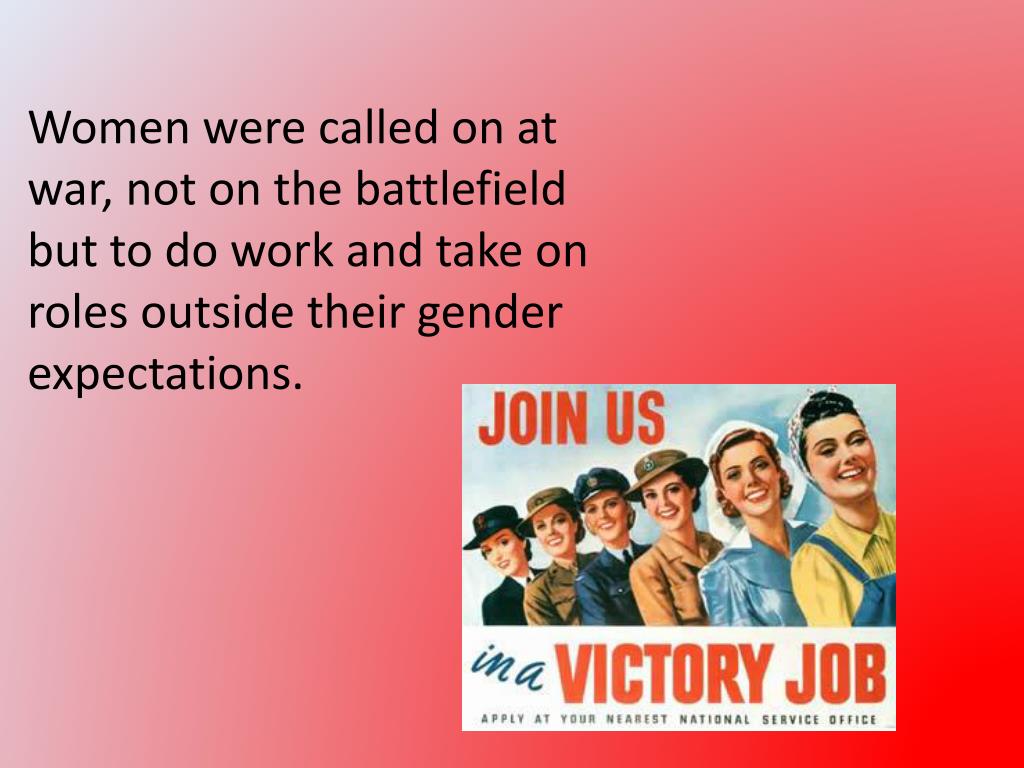 PPT - Women’s Duty: Breaking Gender Norms in War PowerPoint ...