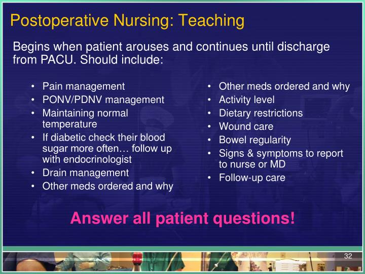 PPT - Nursing Care of the Surgical Patient PowerPoint Presentation - ID ...