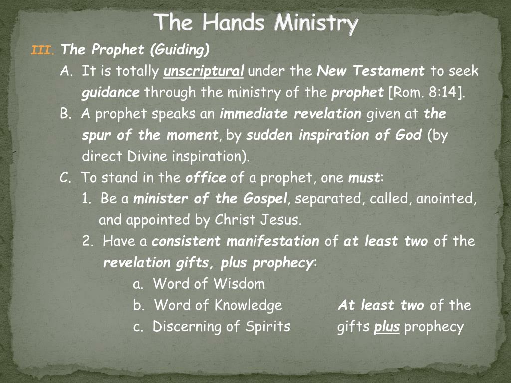 PPT - The Five-fold Ministry Gifts PowerPoint Presentation, free ...