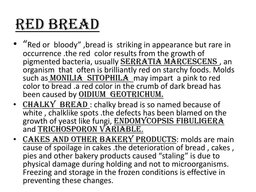 PPT - Contamination, preservation and spoilage of cereals &cereal ...
