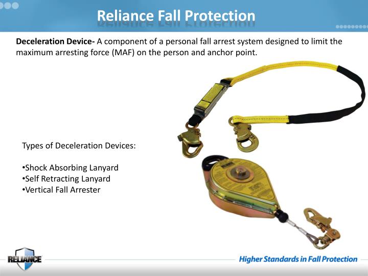 PPT - Reliance Fall Protection PowerPoint Presentation - ID:2190811