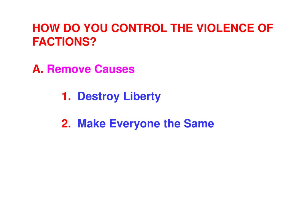 PPT - Madison’s Federalist #10 PowerPoint Presentation, free download ...