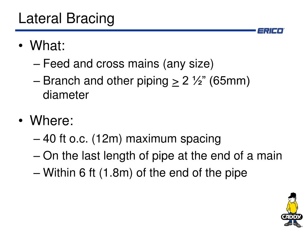 PPT - Fire Sprinkler Earthquake Protection – Sway Bracing PowerPoint ...