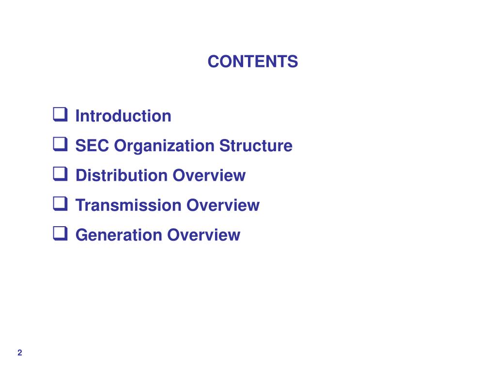 PPT - SAUDI ELECTRICITY COMPANY (SEC) SAUDI ARABIA PowerPoint ...