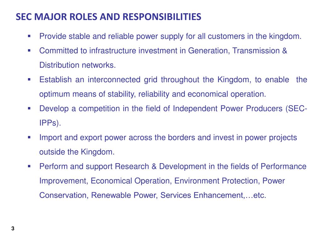 PPT - SAUDI ELECTRICITY COMPANY (SEC) SAUDI ARABIA PowerPoint ...