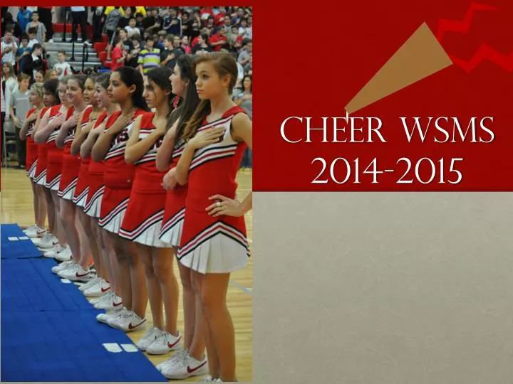 PPT - CHEER WSMS 2014-2015 PowerPoint Presentation, free download - ID ...