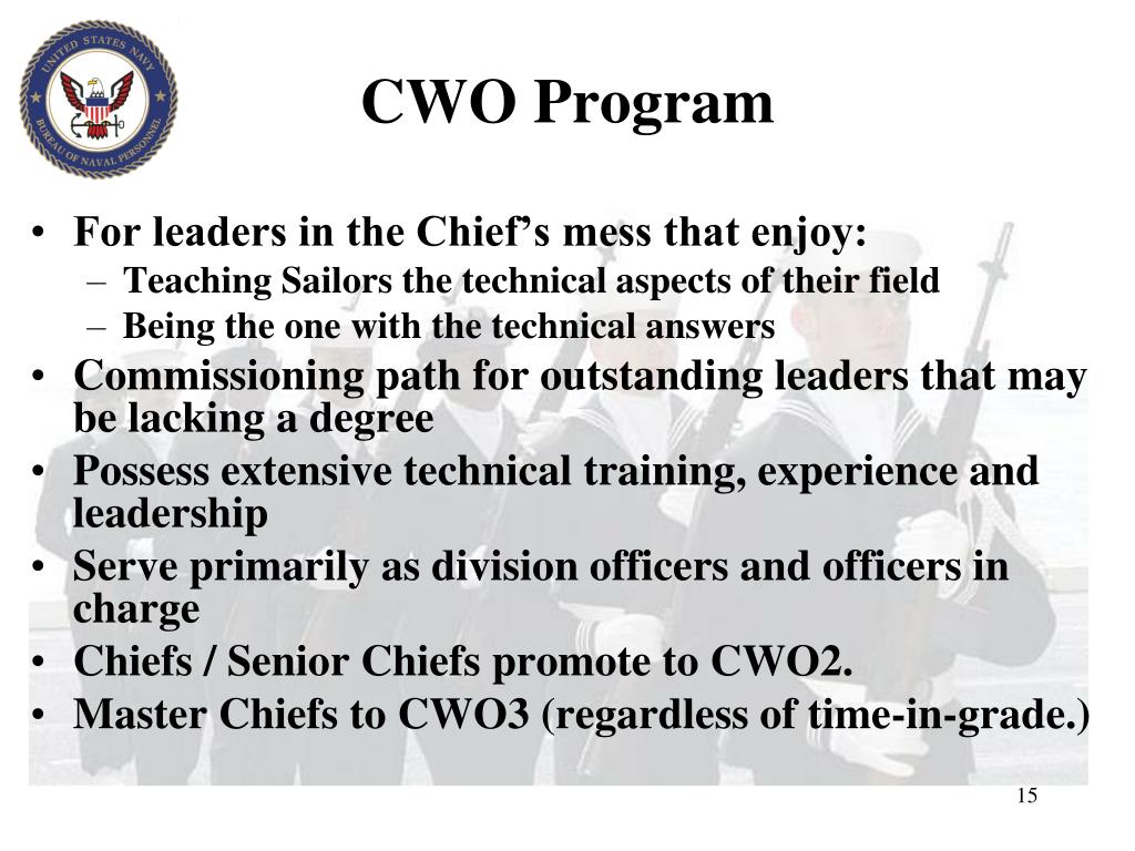 PPT - Limited Duty Officer Chief Warrant Officer Applicant Brief 2013 ...