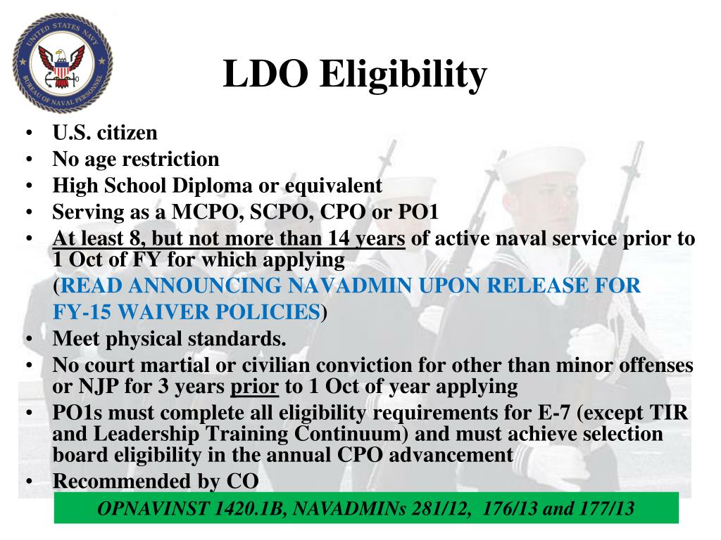 PPT - Limited Duty Officer Chief Warrant Officer Applicant Brief 2013 ...