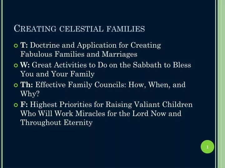 PPT - Creating celestial families PowerPoint Presentation, free download - ID:2192476