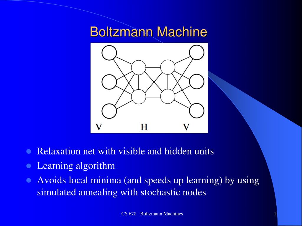 PPT - Boltzmann Machine PowerPoint Presentation, free download - ID:2192747 PPT - Boltzmann Machine PowerPoint Presentation, free download - ID:2192747
