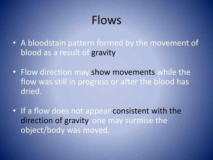 PPT - Bloodstain Pattern Analysis PowerPoint Presentation - ID:2193218