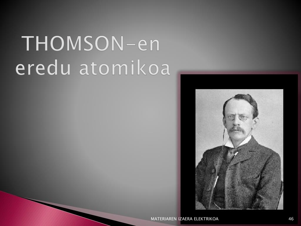 PPT - MATERIAREN IZAERA ELEKTRIKOA PowerPoint Presentation, free download - ID:2193416