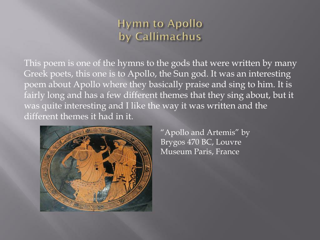 PPT - Mythology Poems PowerPoint Presentation, free download - ID:2193574