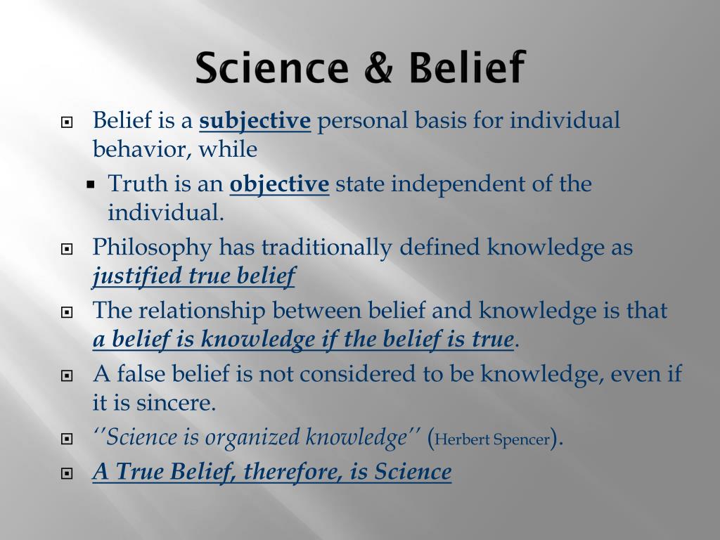 PPT - The Role of Science and Faith in the Human Mission PowerPoint ...