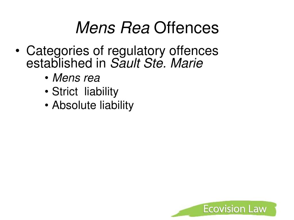 PPT - CRIMINAL LAW: REGULATORY OFFENCES SEPTEMBER 30, 2013 PowerPoint ...