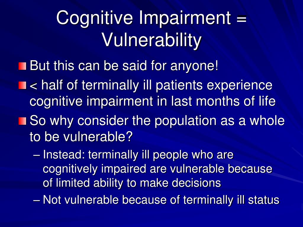 PPT - Empowerment of Terminally Ill Research Subjects PowerPoint ...