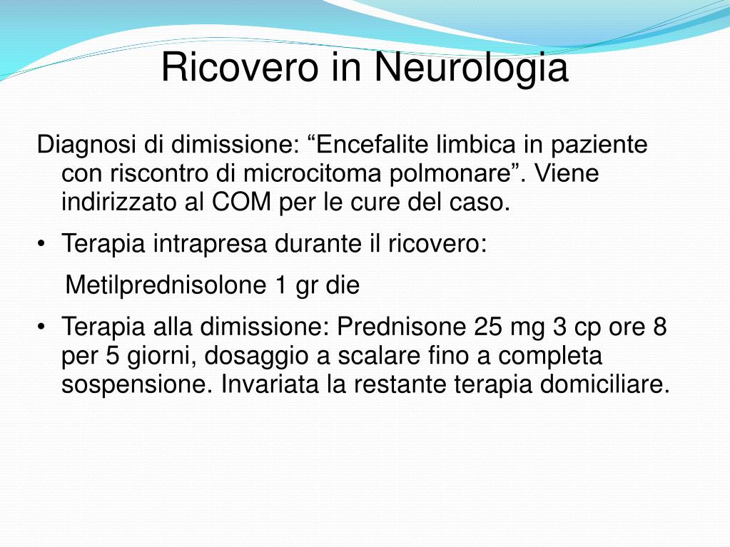PPT - Encefalite Limbica Paraneoplastica PowerPoint Presentation, free ...