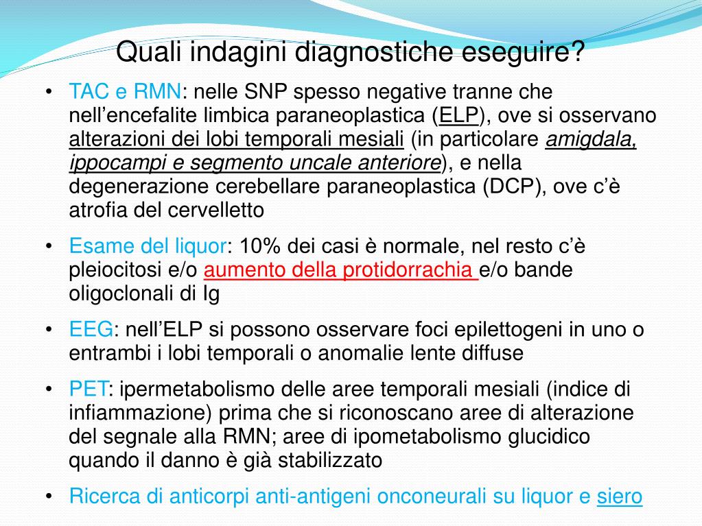 PPT - Encefalite Limbica Paraneoplastica PowerPoint Presentation, free ...