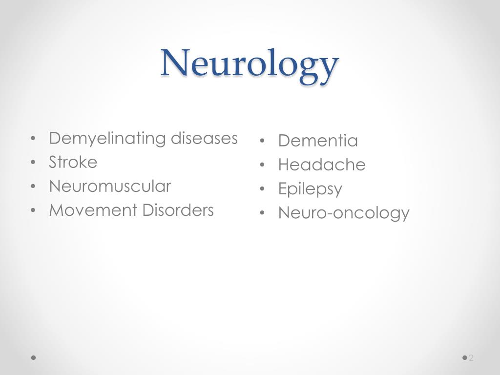 Ppt Neurology Powerpoint Presentation Free Download Id 2194776