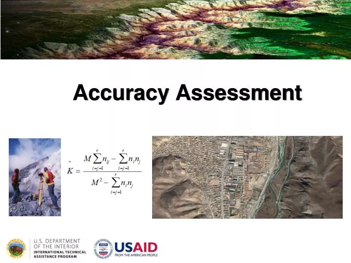 PPT - Accuracy Assessment PowerPoint Presentation, free download - ID ...