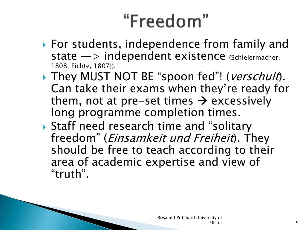 PPT - Academic Freedom Past, Academic Freedom Future PowerPoint ...