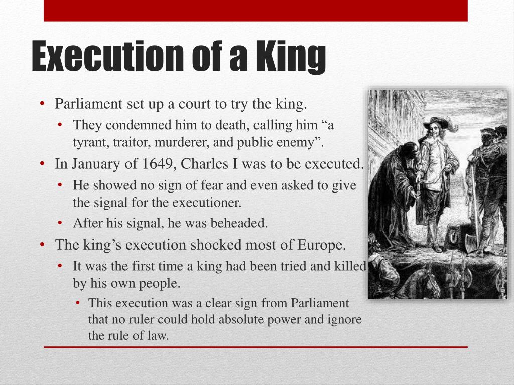 PPT - 4.3 Triumph of Parliament in England PowerPoint Presentation ...