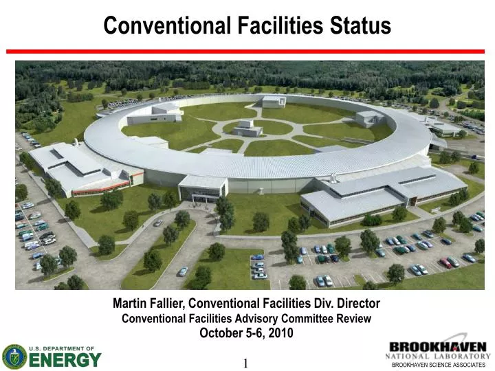 PPT - Conventional Facilities Status PowerPoint Presentation, free ...