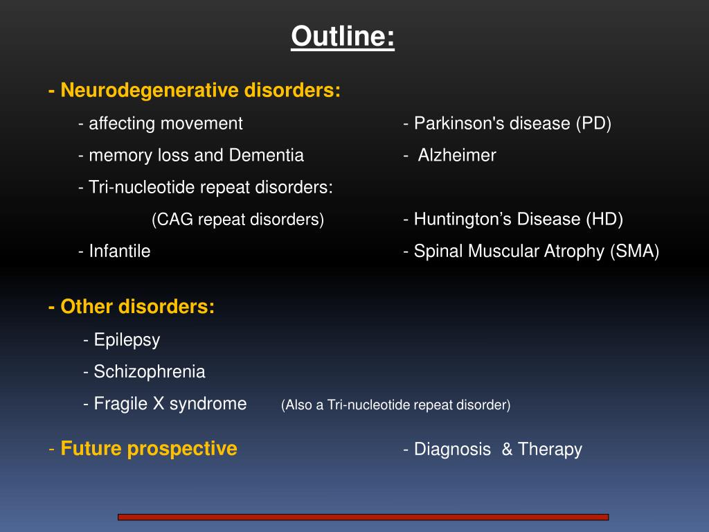 PPT - Molecular Genetics of Neurological Disorders Said Ismail Faculty ...