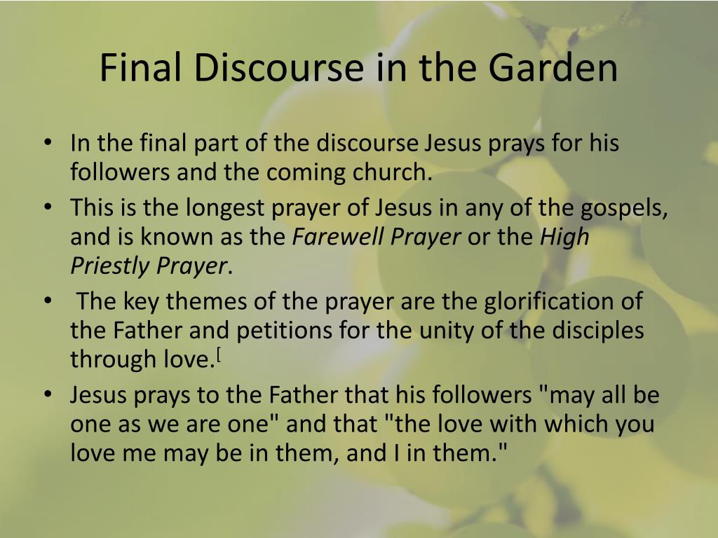PPT - Saint John’s Gospel The Book of Glory and The Epilogue PowerPoint ...